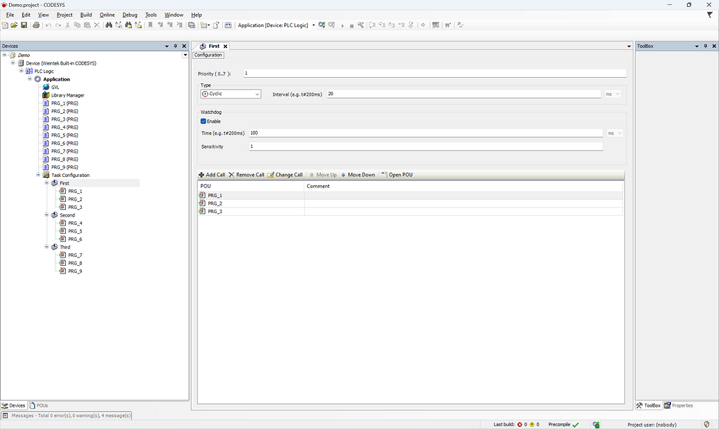 How to optimize task management in CODESYS - Codesys & I/O Q&A - WeintekUSA