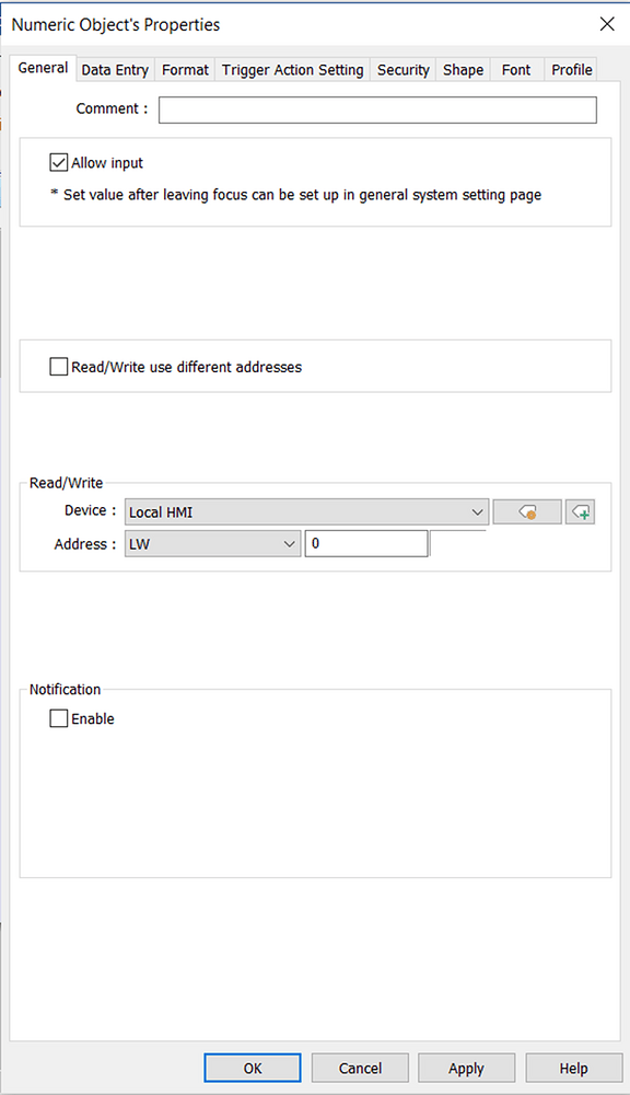 How To Specify The Data Format And Limits Of A Numeric Object Staff Weintekusa