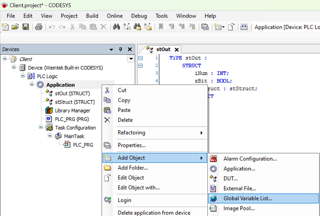 How to transfer data between Weintek CODESYS PLCs - Staff - WeintekUSA