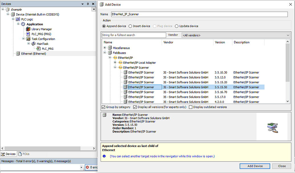 How to use Ethernet/IP within Codesys - Staff - WeintekUSA