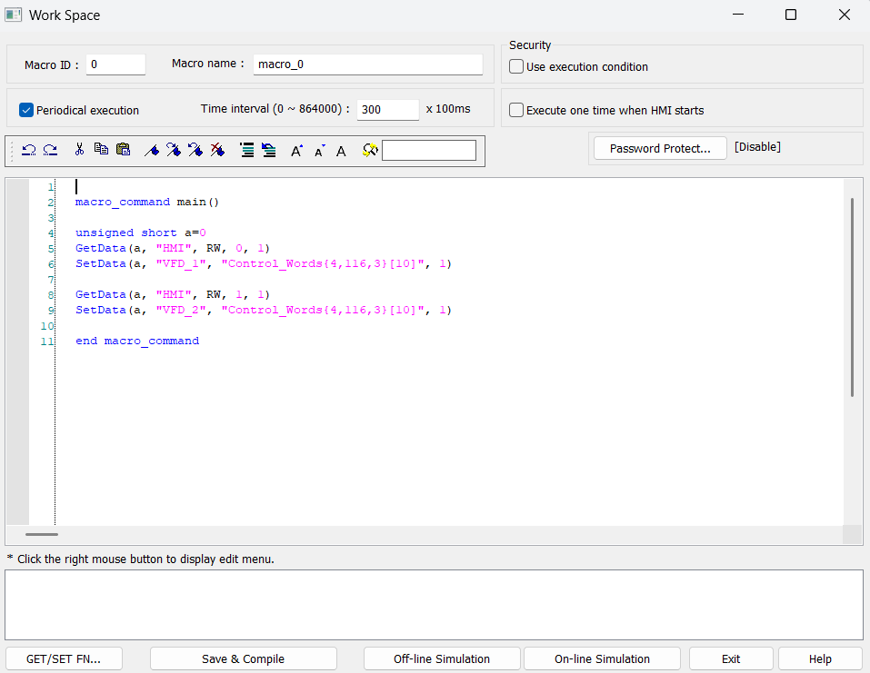 How to retain parameter settings during power cycle - EasyBuilder Pro Q ...