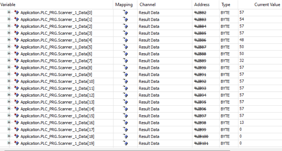 How to map Keyence HR-X EtherNet/IP I/O - Codesys & I/O Q&A - WeintekUSA